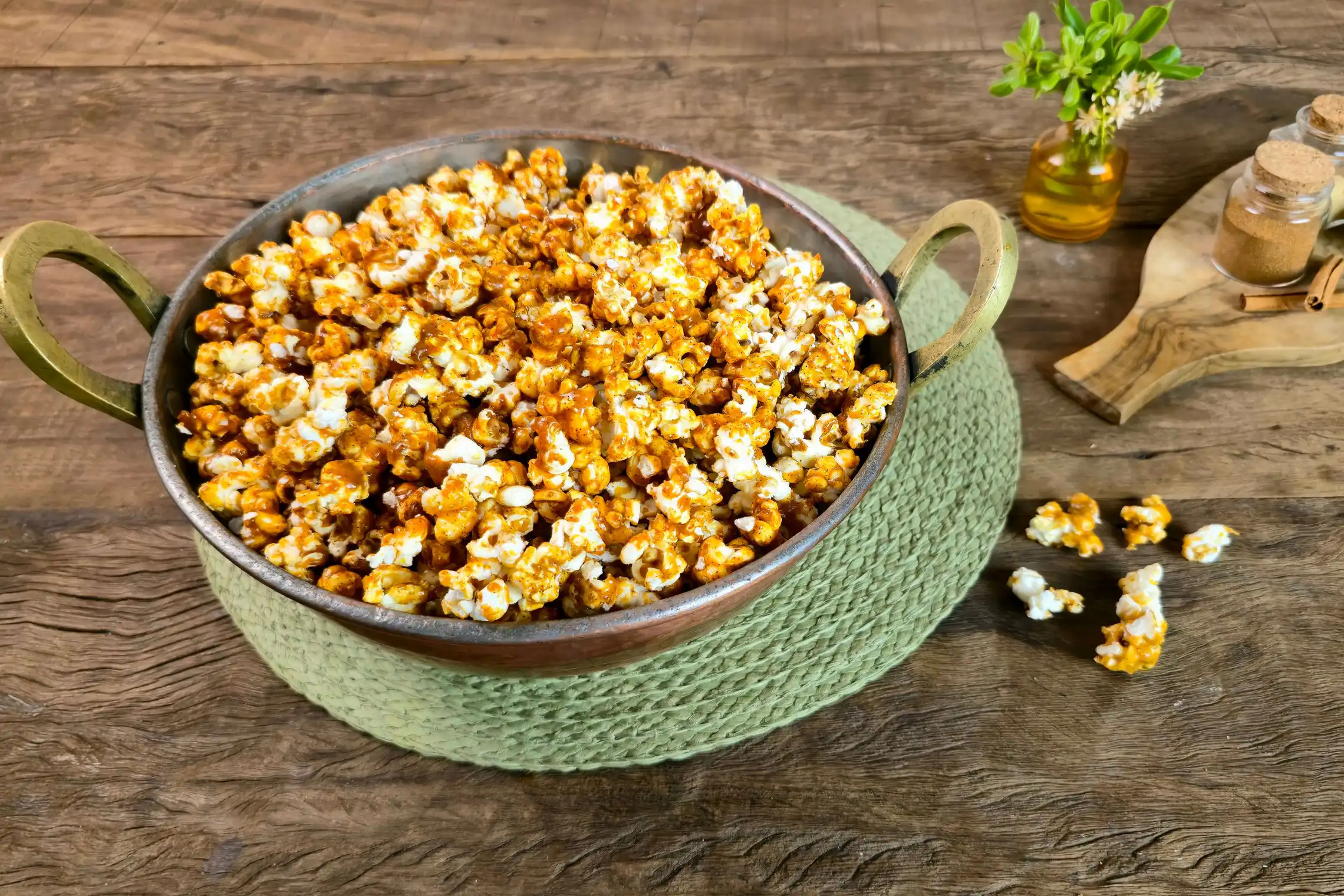 Pipoca doce com especiarias - Panelinha