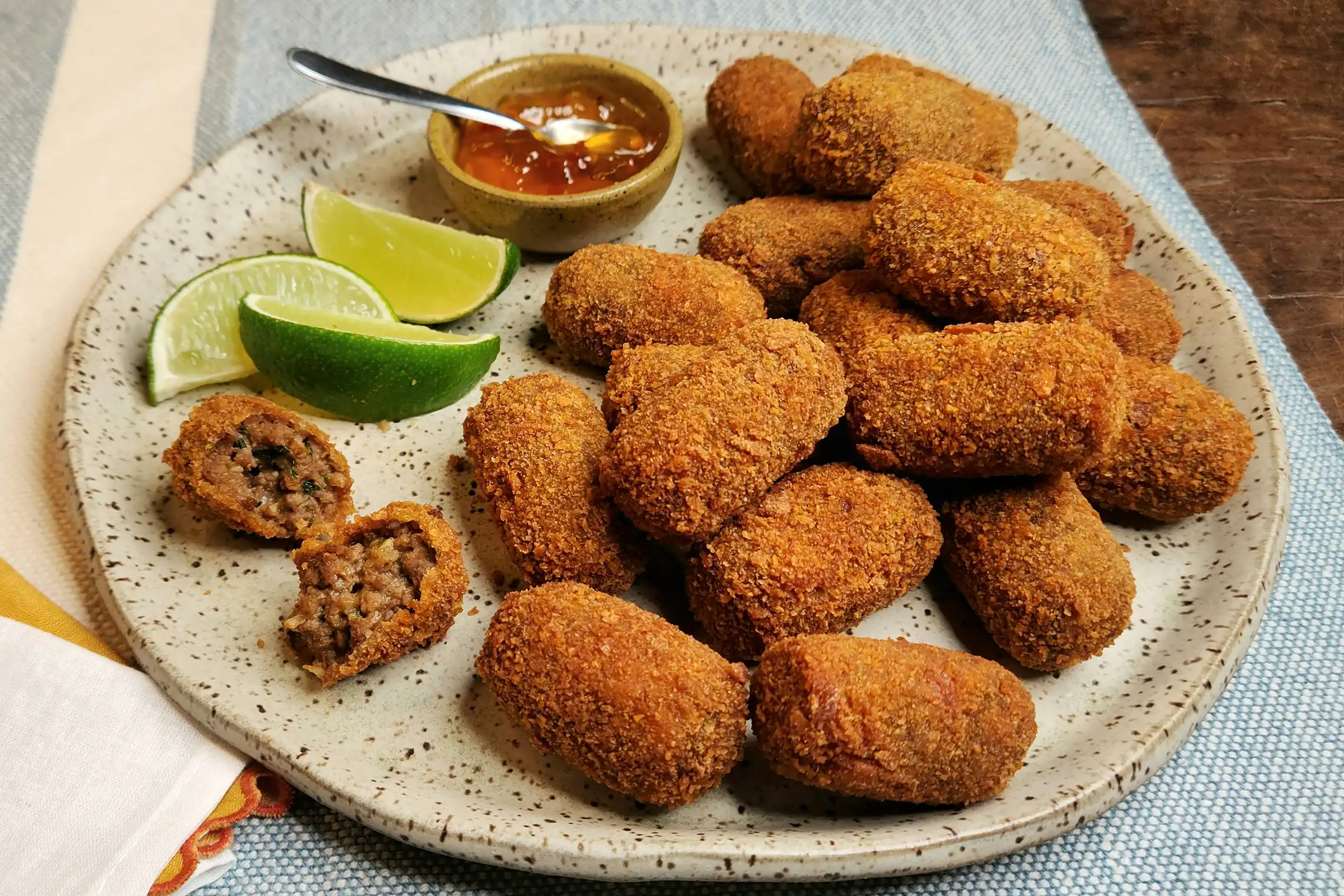 Croquete de carne moída - Panelinha